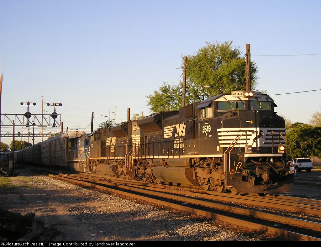 NS 2649 On NS 289 Eastbound